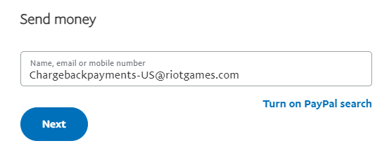 Chargebacks – League of Legends Support