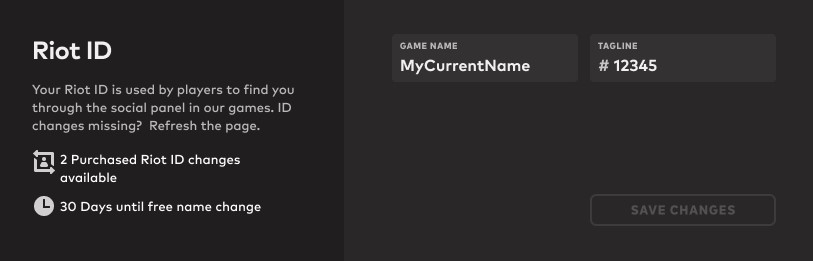 리그오브레전드 인벤 : 소환사 이름 변경권 판매 중단 안내 및 Riot ID 관련 FAQ - LoL 실시간 유저 정보 게시판