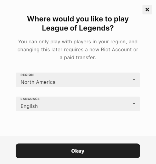 Server Regional League of Legends – Dukungan League of Legends