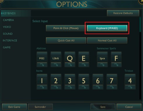 League of Legends - FAQ sui comandi da tastiera (WASD) – Supporto ...